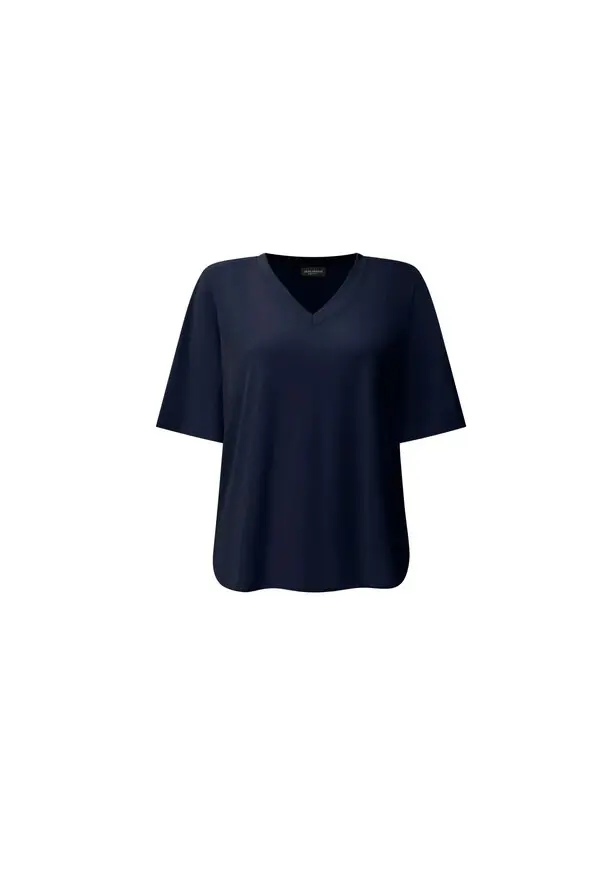 JAMES LAKELAND V-neck Jersey Top