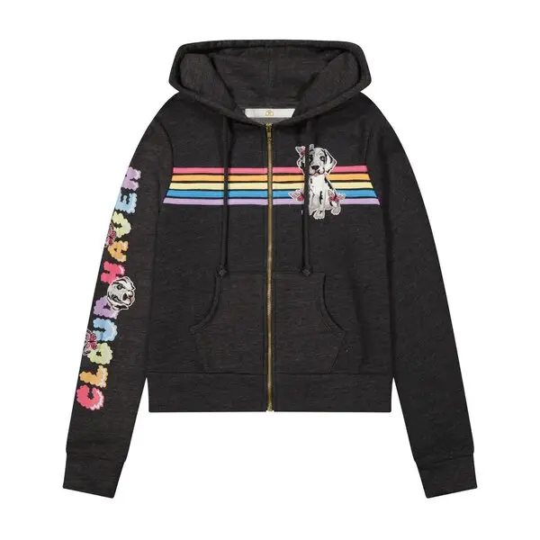 CLOUD HAVEN Rainbow Dane Full Zip Hoodie