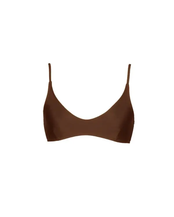 MERIDIAN SWIMWEAR Equinox Bikini Top - Brown