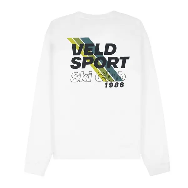 VELD Beverly Après Ski Long Sleeve T-shirt - White