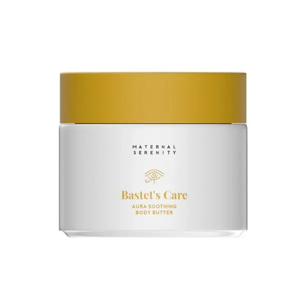 MATERNAL SERENITY White / Yellow Bastet's Care, Aura Soothing Body Butter - White/yellow