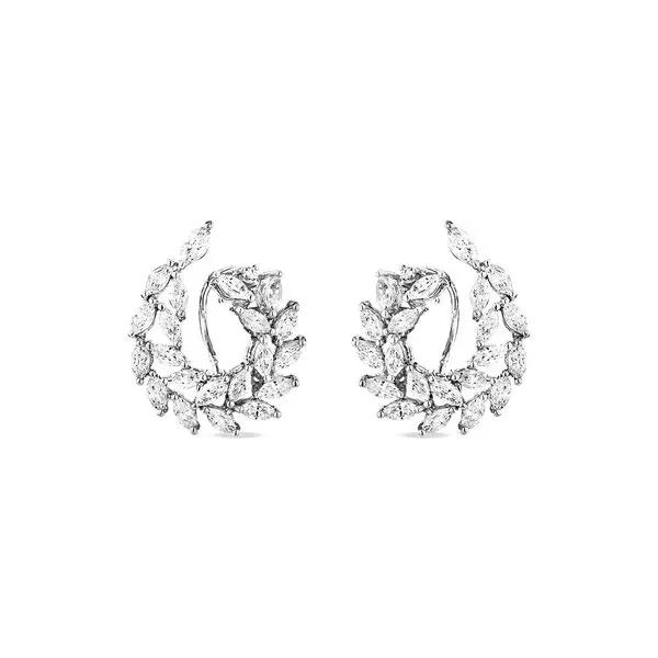 SALLY SKOUFIS Rediscovery Earrings - Silver/white