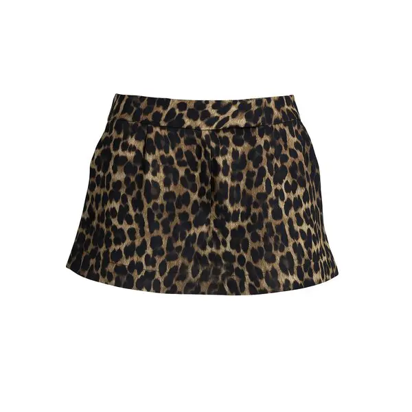 ATS THE LABEL Livia Leopard Skort