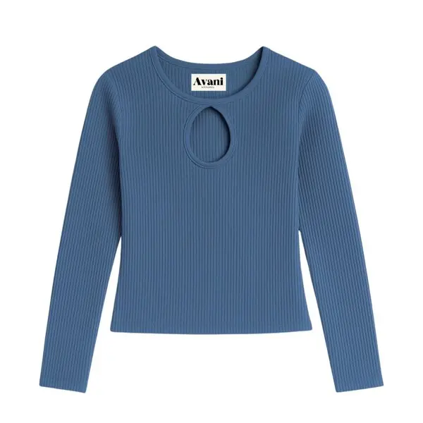 AVANI APPAREL Mehonia Top - Blue