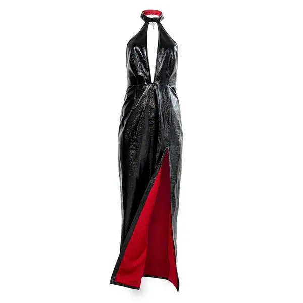 VAZAF Muse Gown - Black/red