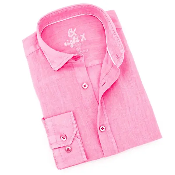 EIGHT X Linen Button Down Shirt