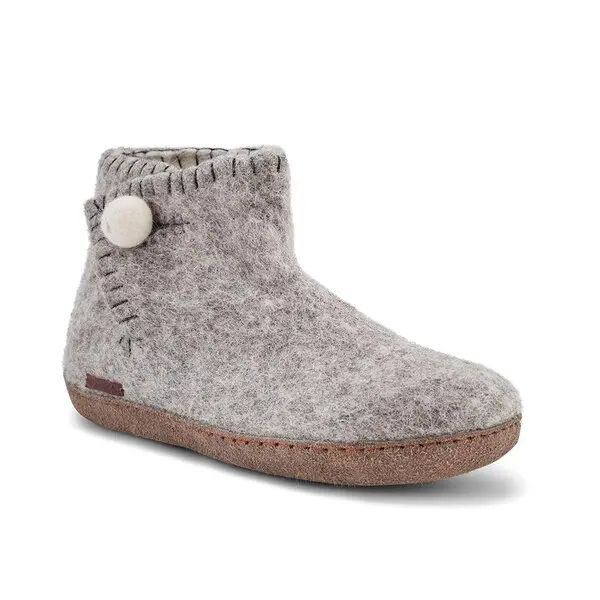 BETTERFELT Wool Felt Slipper With Suede Sole