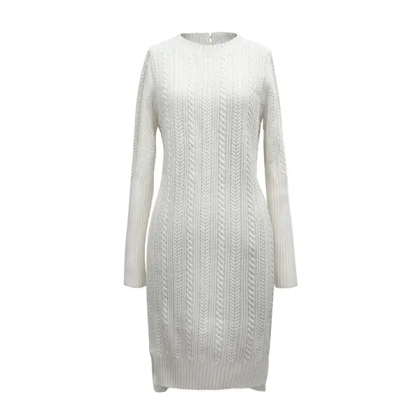SMART AND JOY Lacing-in-back Jumper Dress