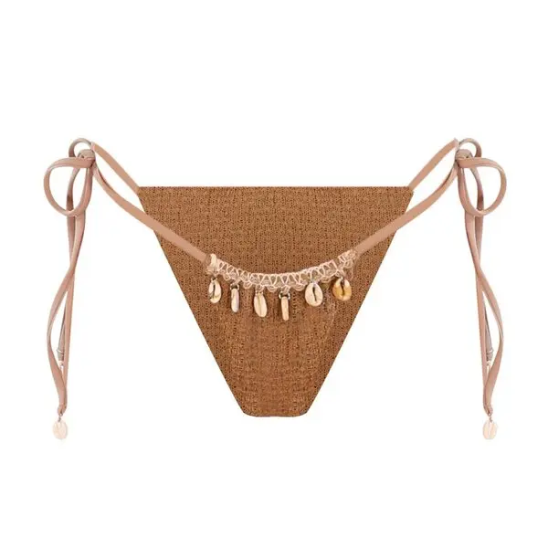BELLETAGE SWIMWEAR Brisa Bikini Bottom - Brown