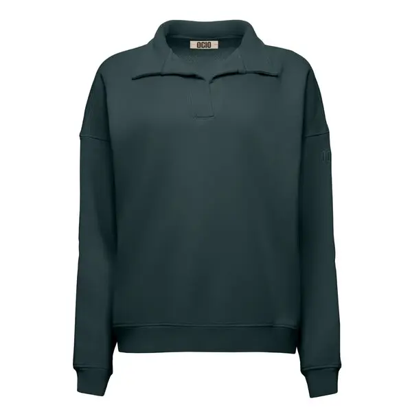 OCIO LEISUREWEAR Polo Crewneck - Green