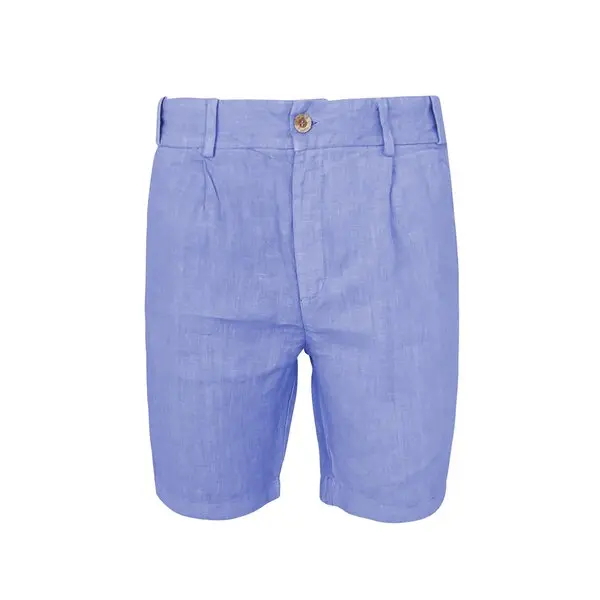 Haris Cotton Linen Bermuda Shorts