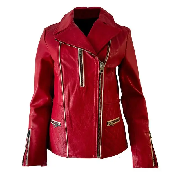 ZASTASTUDIO Outlaw Biker Moto Leather Jacket