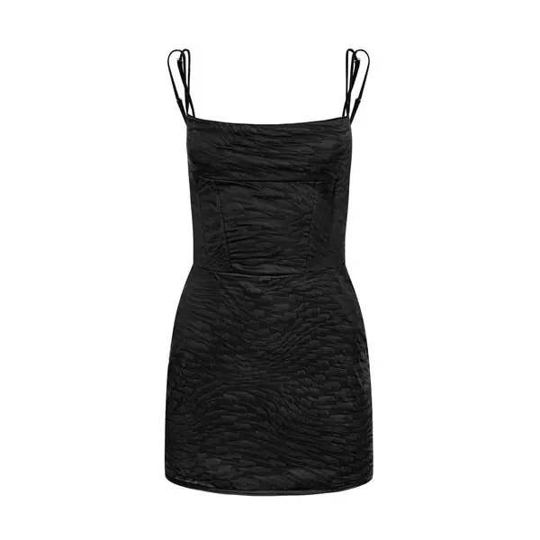 EKCENTRIK Luscious Excess Printed Mini Dress
