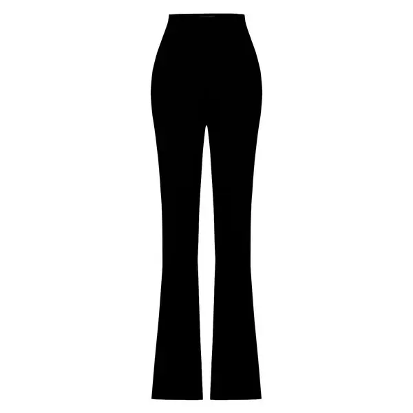 PCFG Flared Skinny Pant - Black