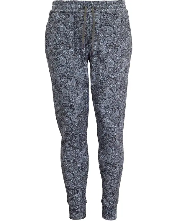 LORDS OF HARLECH Jay Tribune Paisley Jogger Pant - Grey