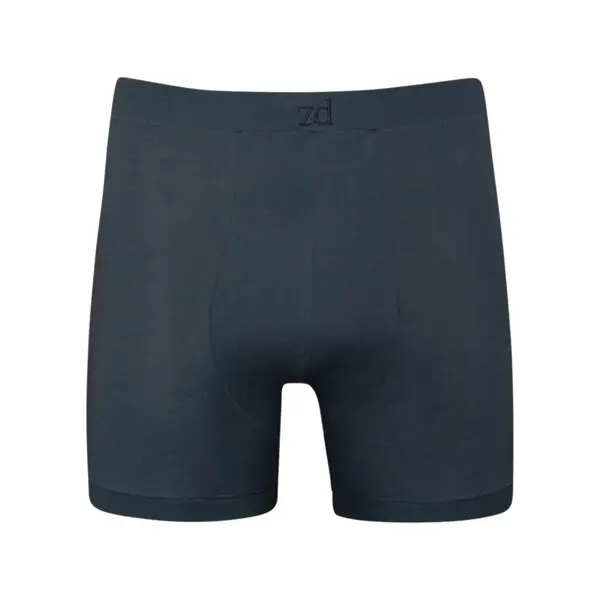 ZD ZERO DEFECTS Breno Boxer In Modal Ultra Soft & Breathable Color Lead - Grey