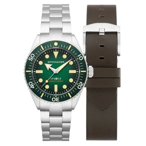 SPINNAKER Spence Automatic Diver Watch - Green