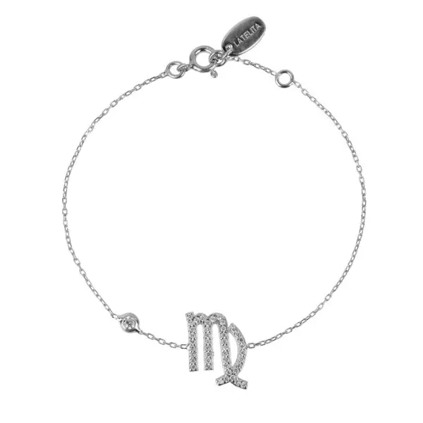 LATELITA Zodiac Virgo Bracelet - Silver