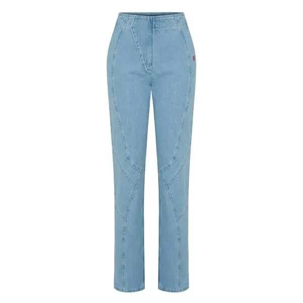 PCFG Stitch Detail Straight Fit Denim