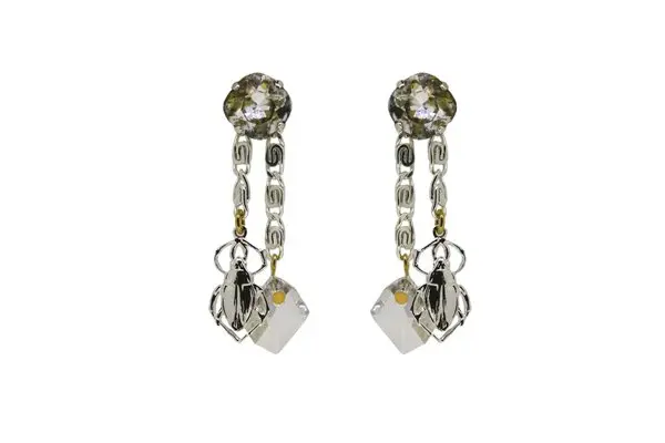 VICKISARGE Kiki Dangle Earrings - Silver