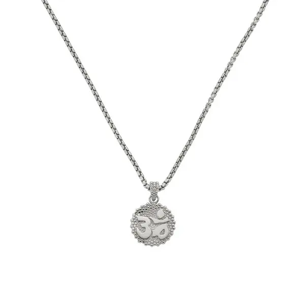ZOË & MORGAN Zoe And Morgan Om Sterling Necklace - Silver