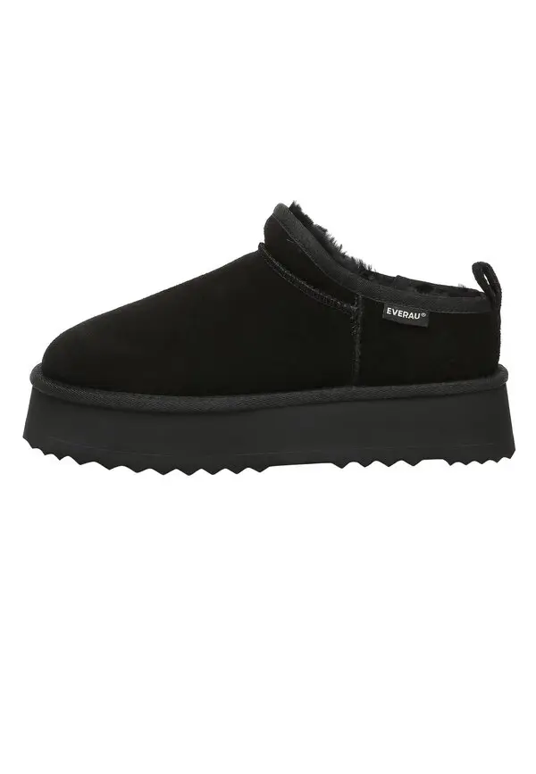 EVERAU AUSTRALIA Partridge Ultra Mini Platform Boots - Black