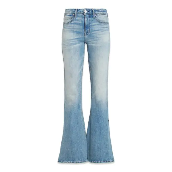 NOEND Jenith Curves Cascade Flare Jeans In Sunnyvale