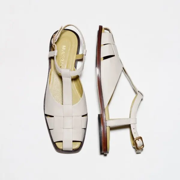 MAFALDA Georgia Off- Sandals - White