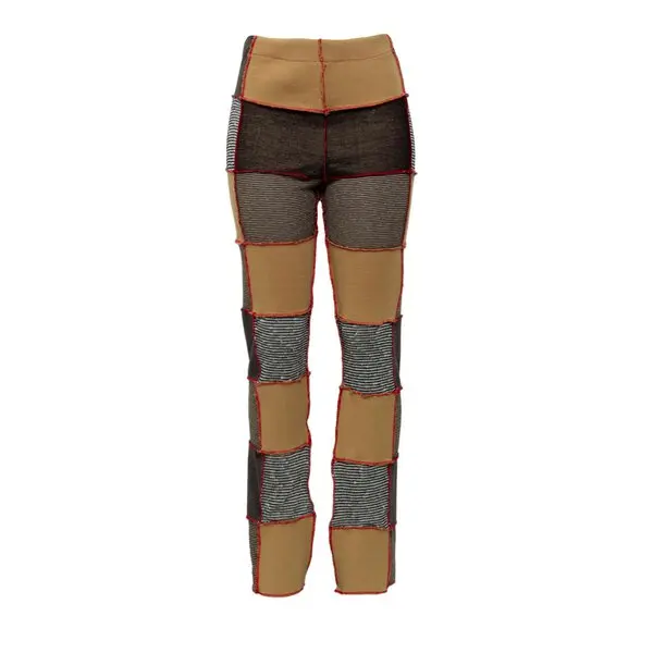 PALOMA LIRA Patchwork Knitwear Pants