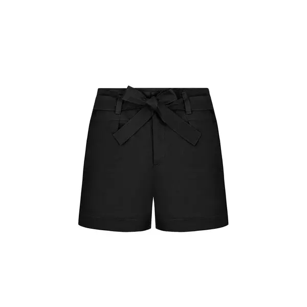 MANDRAGORA Glen High-waisted Shorts - Black