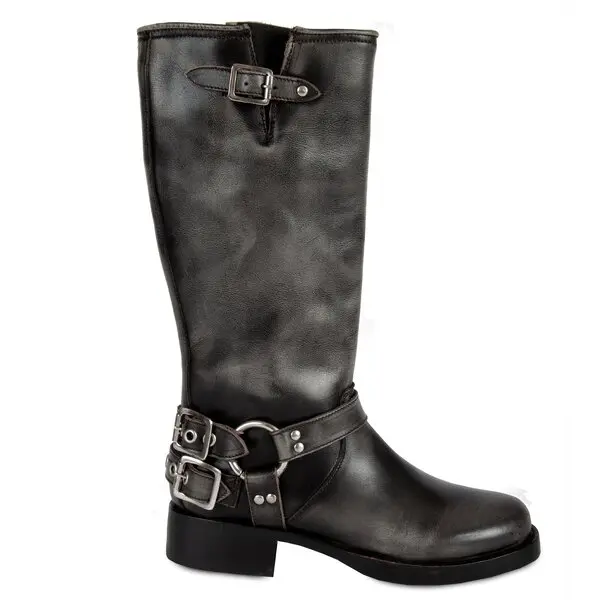 URBNKICKS Tall Biker Boots