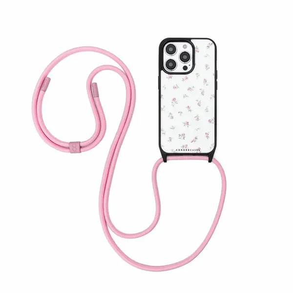 Cordée Cases Cairo Phone Strap Set Floral Blush Magsafe - Pink