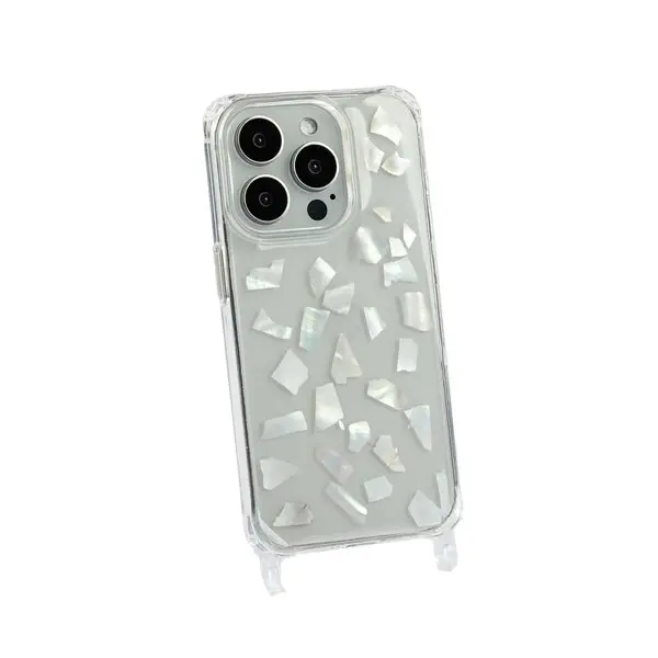 Cordée Cases Shell Mosaic Phone Case - White
