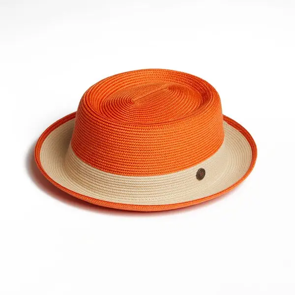 DASMARCA HATS Dasmarca Bobby Porkpie Hat - Orange