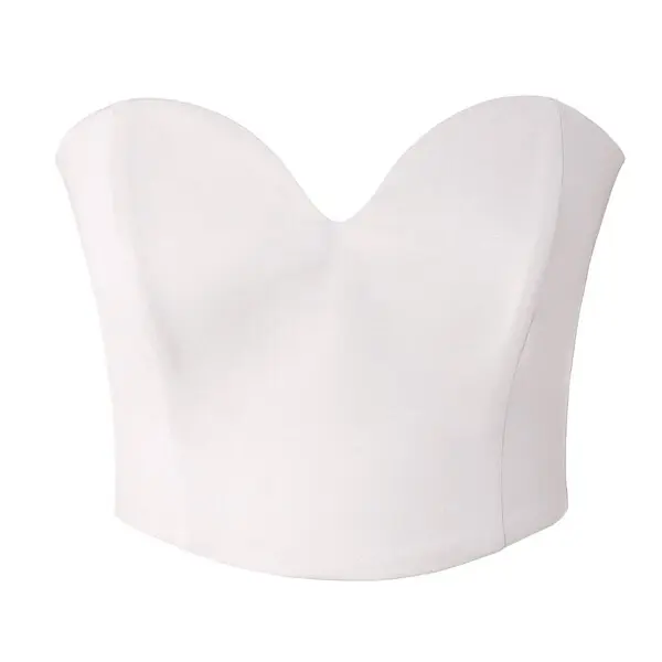 AGGI BY HALEWSKI Lara Corset Top - White