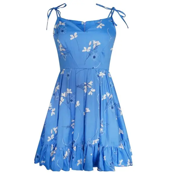 KATHY C VANG Bella Floral Fit & Flare Dress