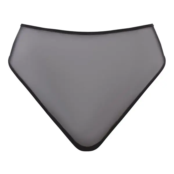 HEDONISTA LINGERIE High-waist Thong - Black