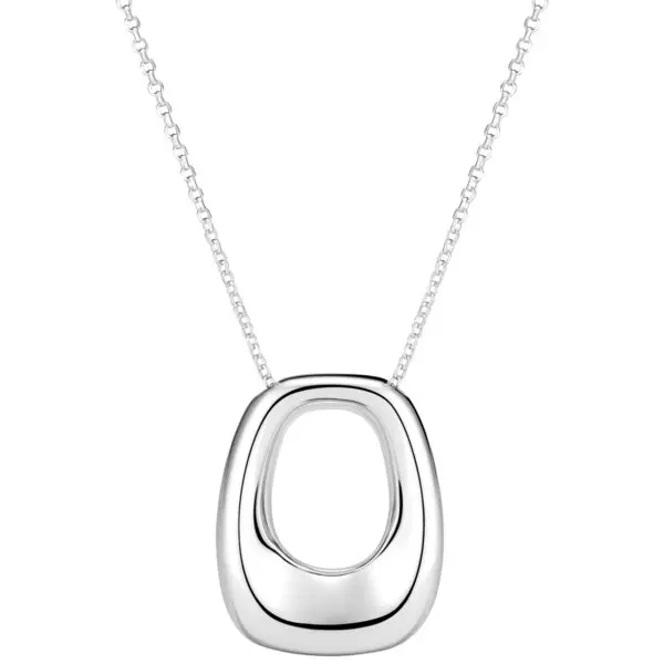 SIF JAKOBS JEWELLERY Necklace Borsa Pianura Grande - Silver