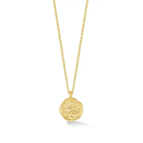 DOWER & HALL Tree Of Life Talisman Necklace - Gold