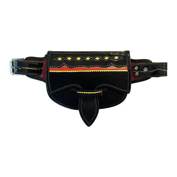 SANTUARIO La Riñonera Leather Belt Bag