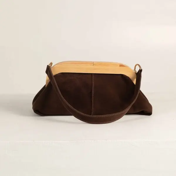 TARA STUDIO Bella Suede Leather Bag