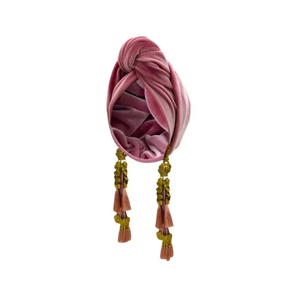 JULIA CLANCEY Dusky Dream Turbante - Pink