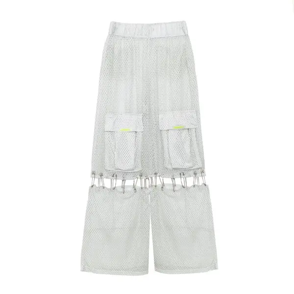 PALOMA LIRA Wide Leg Cargo Pants