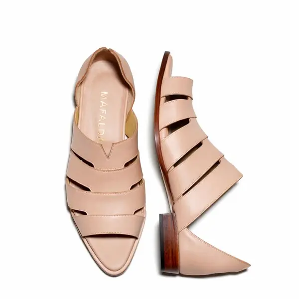 MAFALDA Gisele Peep-toe Sandals