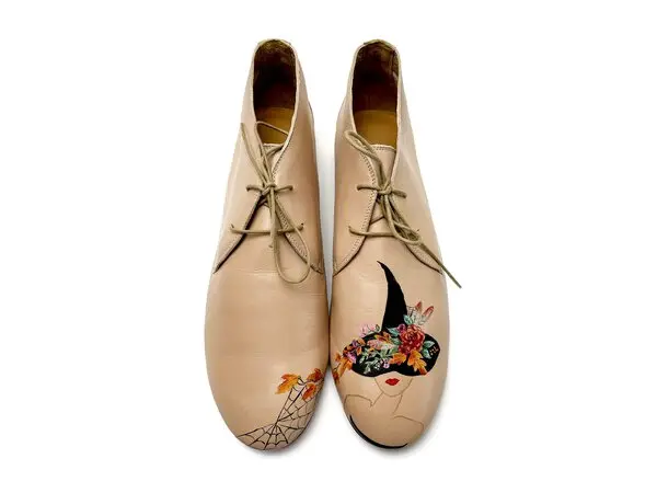 NAFARI MODA Triora Napa Leather Chukka-style Shoes