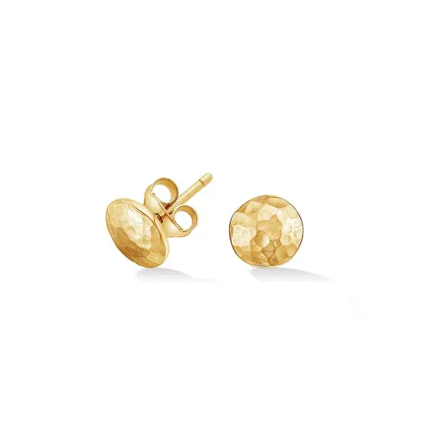 DOWER & HALL Nomad Vermeil Stud Earrings - Gold