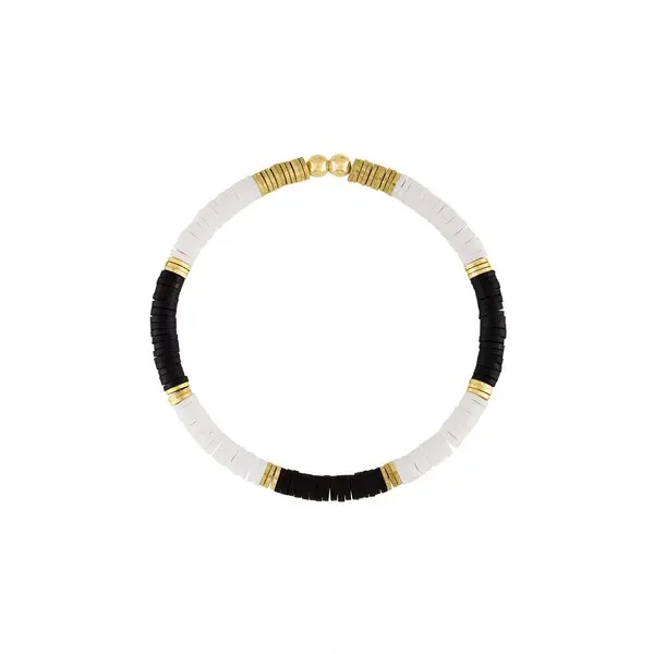 OLIVIA LE Seychelles Beaded Bracelet - Black