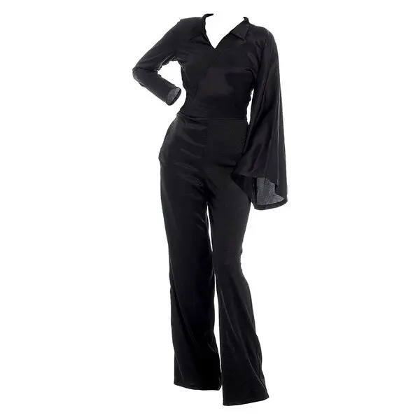 MAISON BOGOMIL Long Sleeve Jumpsuit - Black
