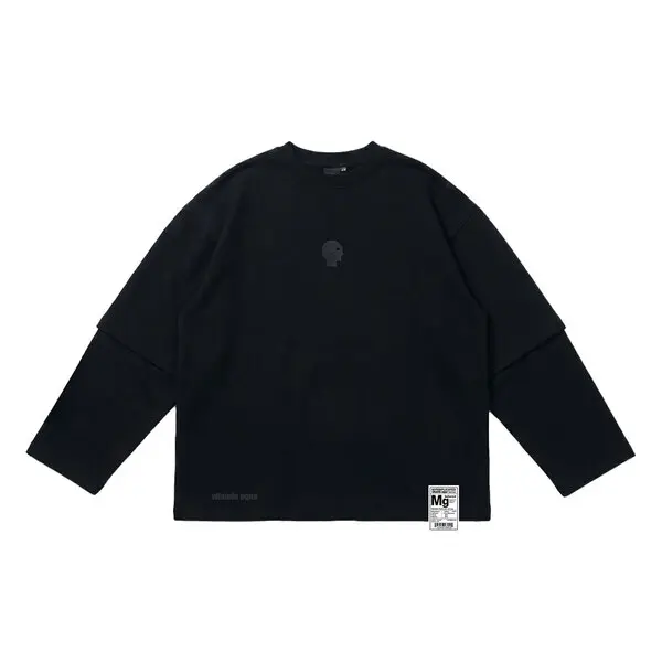 MYSIMPLICATED Vitamin Aqua Mg Double Sleeve Sweatshirt