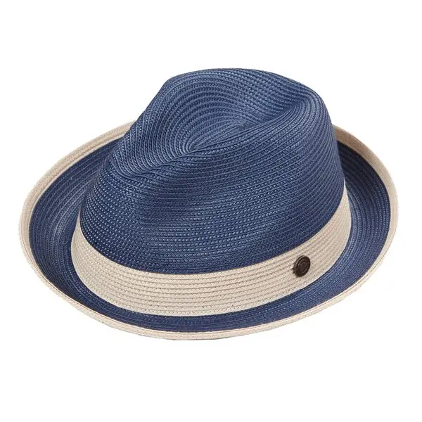 DASMARCA HATS Florence Crushable Fedora - Blue